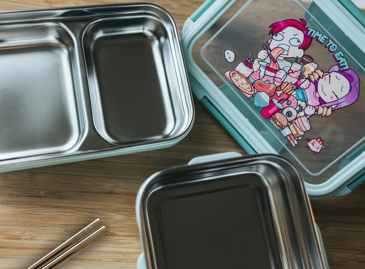 Time to Eat Lunch box (BLUE) – Chonnyday