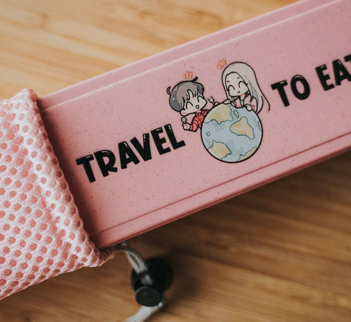 Pink Travel Cutlery Set – Chonnyday